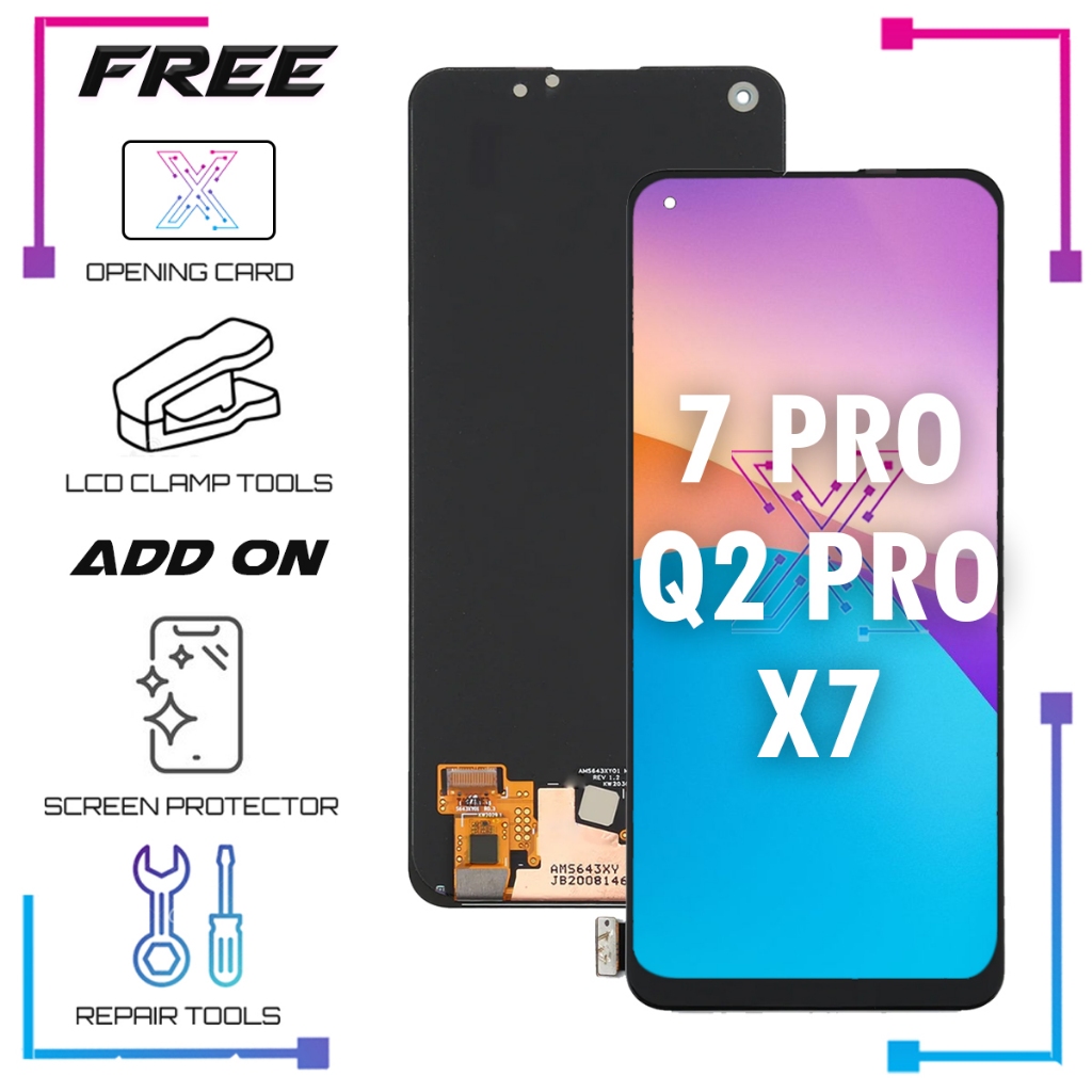 Lcd For Realme 7 Pro / Realme Q2 Pro / Realme X7 Super (With Touch ...