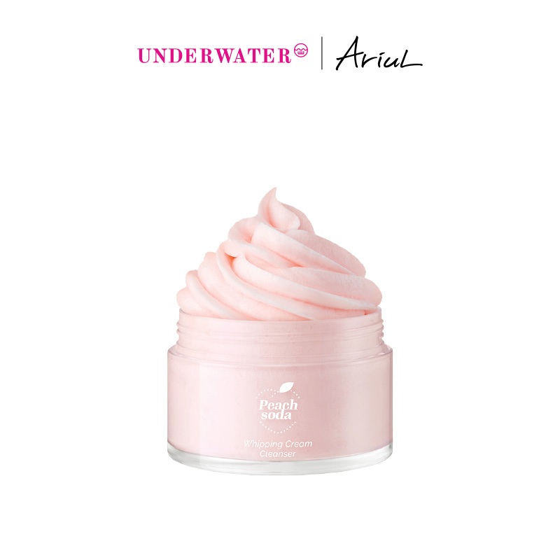 Ariul Peach Soda Whipping Cream Cleanser | Shopee Malaysia