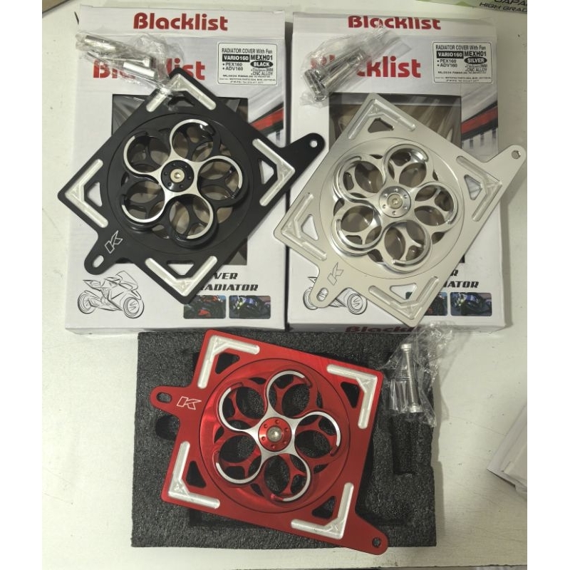 HONDA VARIO160 VARIO 160 ADV160 PCX160 CNC RADIATOR COVER WITH FAN ...