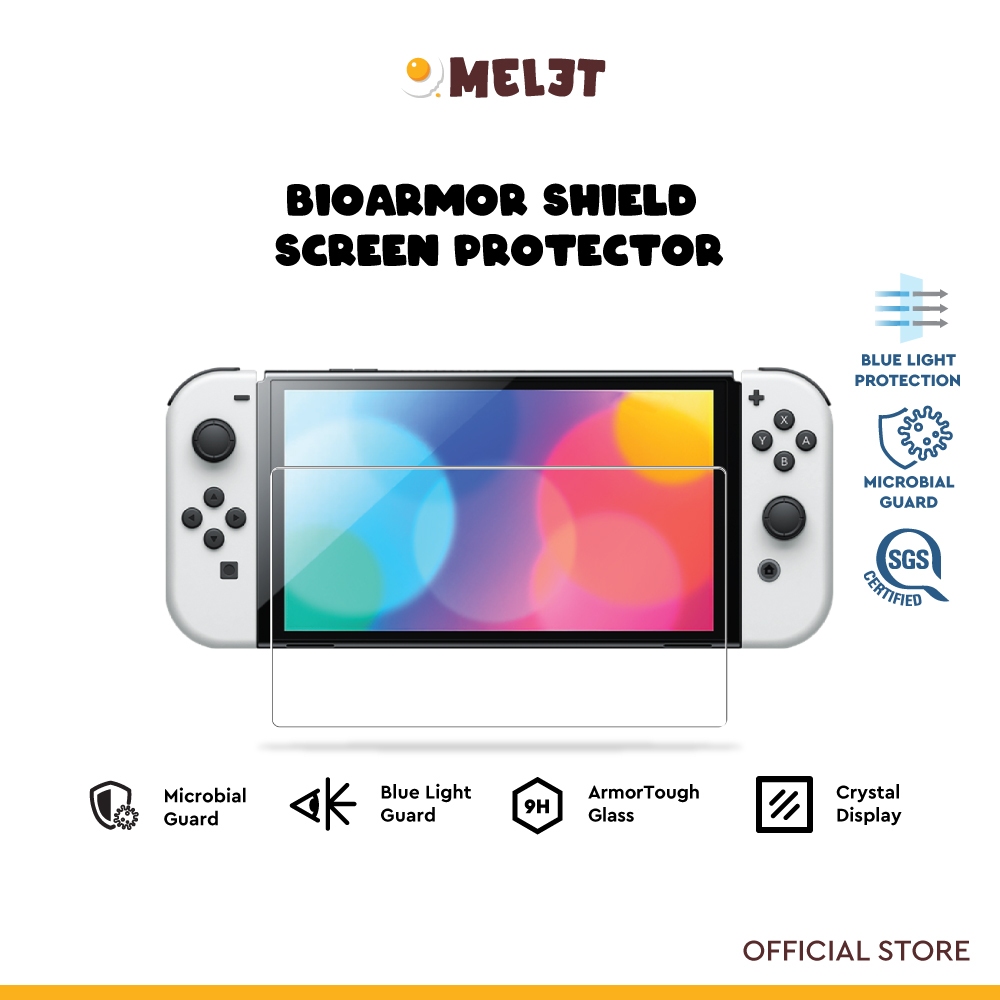 Omelet Gaming BioArmor Shield 9H Hardness Screen Protector for Nintendo ...