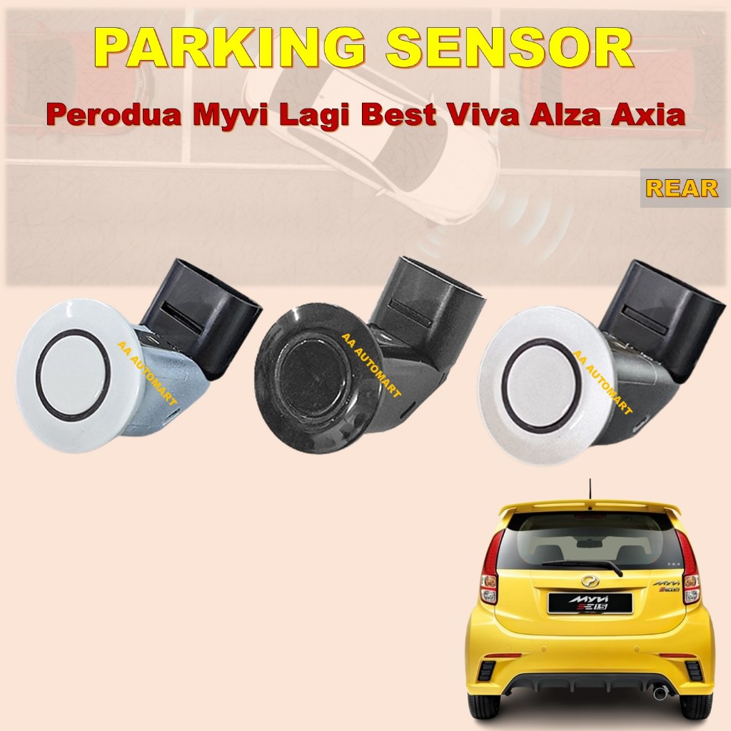 WARRANTY Reverse Sensor Parking Sensor Perodua Daihatsu Myvi Lagi Best ...