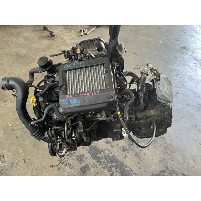 Daihatsu AVY EF Turbo 660CC Auto 2WD Complete Engine GearBox ECU For ...