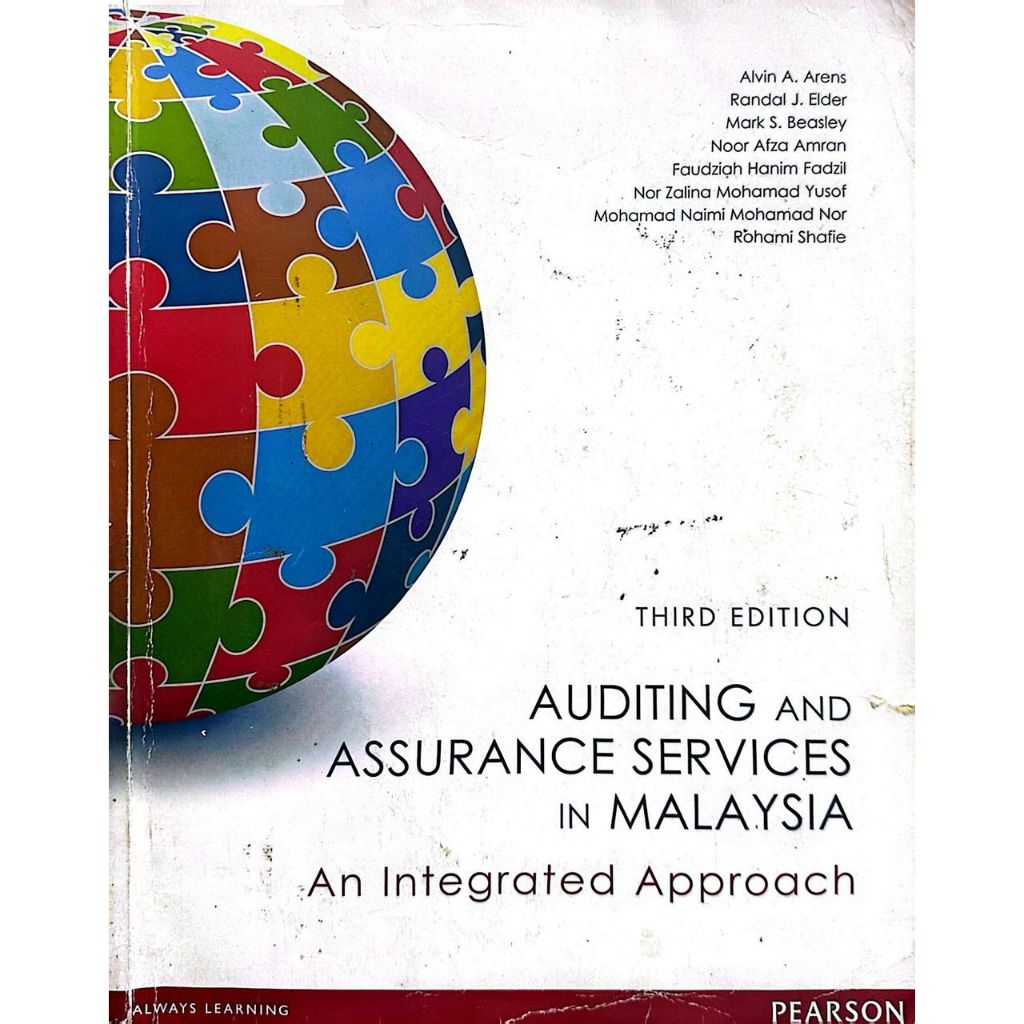 AUDITING AND ASSURANCE SERVICES IN MALAYSIA THIRD EDITION (AN INTEGRATED APPROACH) | Shopee Malaysia