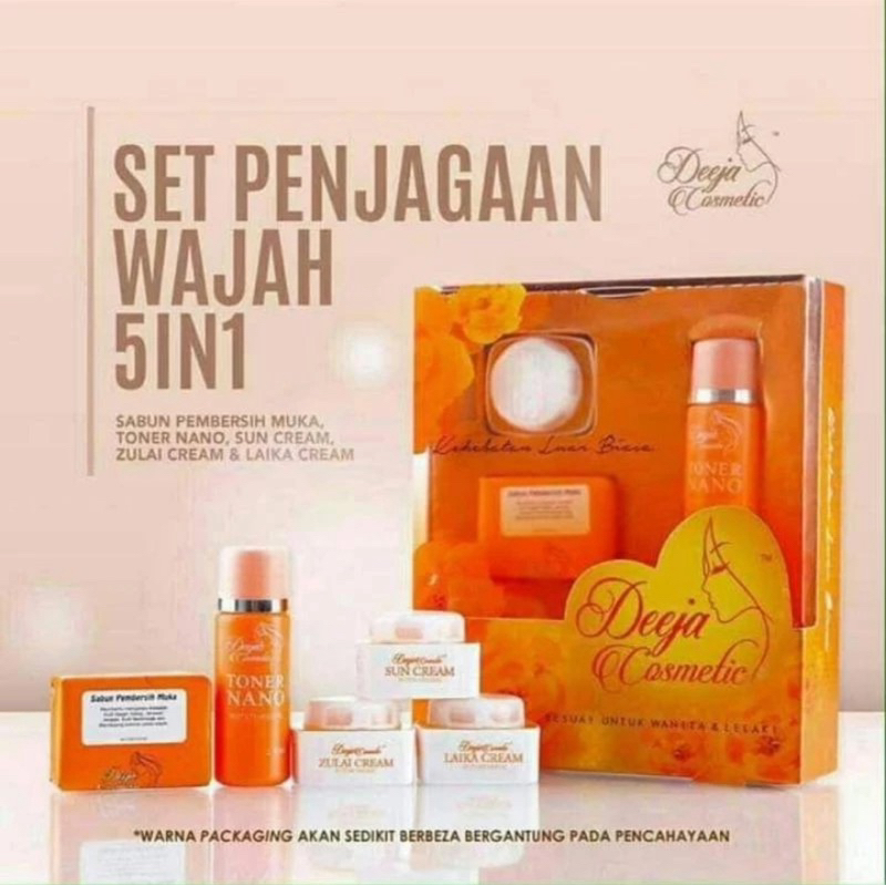 DEJA cosmetik skincare 5in1 new packing/original | Shopee Malaysia