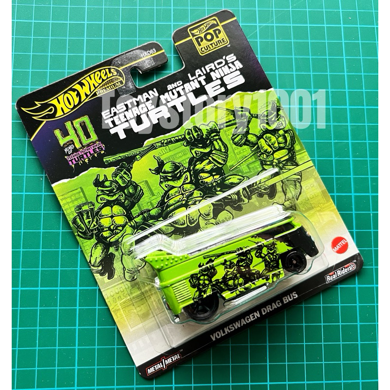 Hot Wheels Ninja Turtles Volkswagen Drag Bus Teenage Mutant Ninja ...