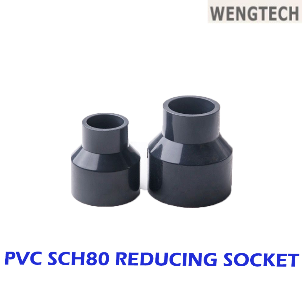 Pvc Reducing Socket Sch80 1 2 2 Premium Quality Shopee Malaysia