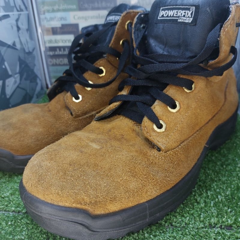 SAFETY BOOT POWERFIX BUNDLE (9 UK / 43 UERO) | Shopee Malaysia
