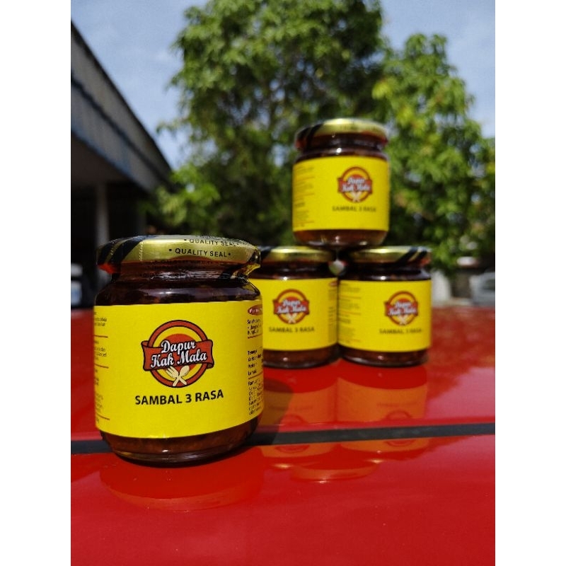 Sambal 3 Rasa Dapur Kak Mala [Ready To Eat] | Shopee Malaysia