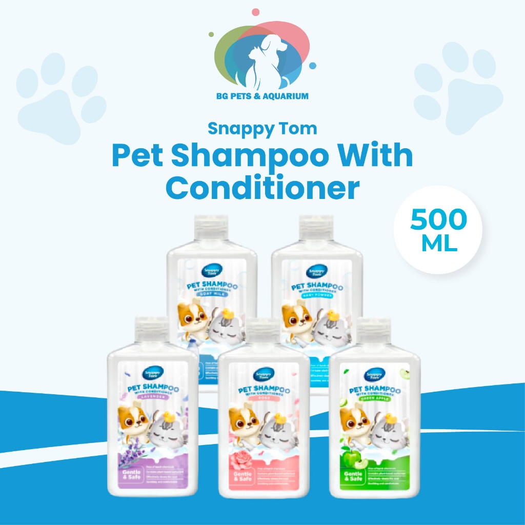 Snappy Tom Pet Shampoo With Conditioner 500ml | Shopee Malaysia