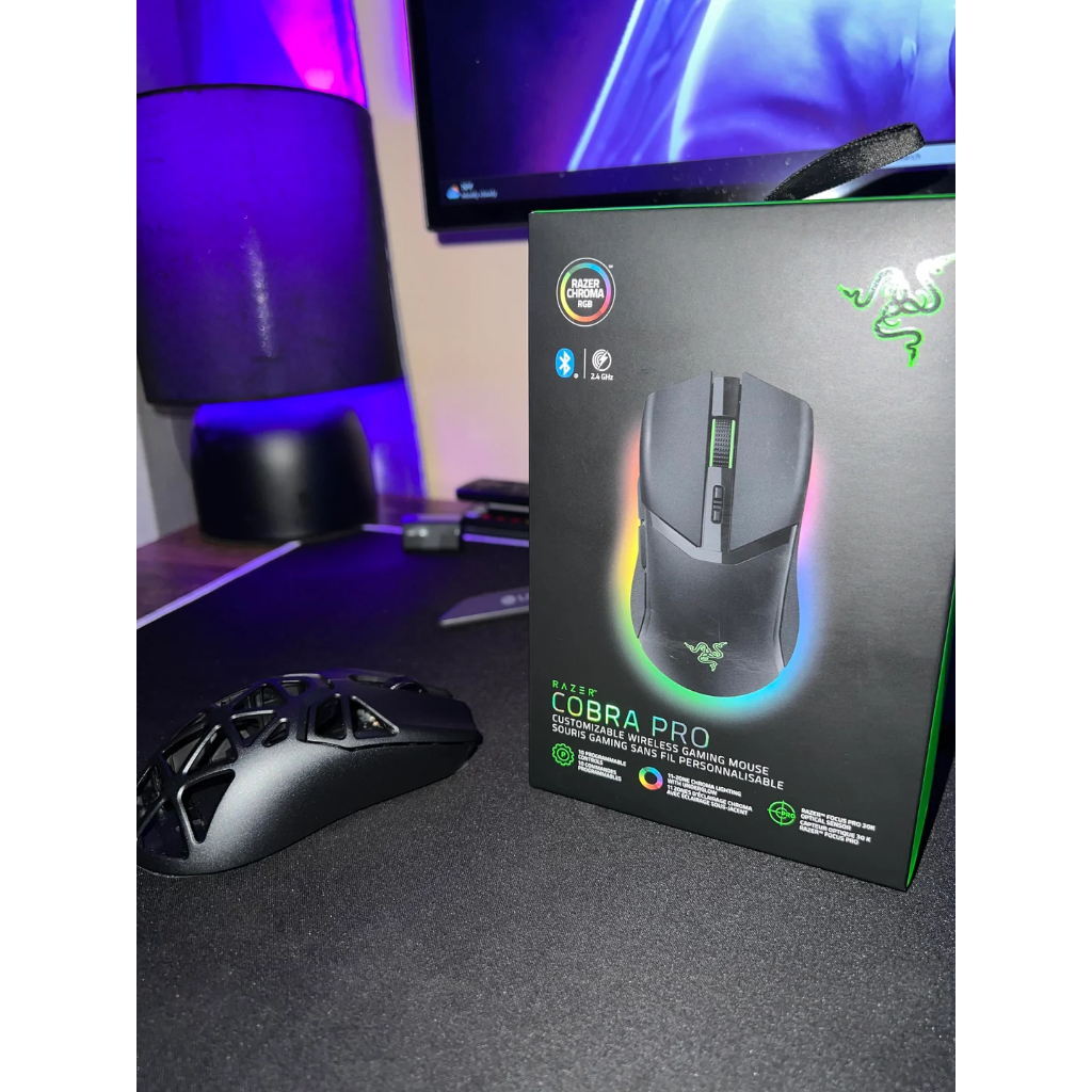 Razer Cobra Pro Wireless Gaming Mouse: 10 Customizable Controls ...