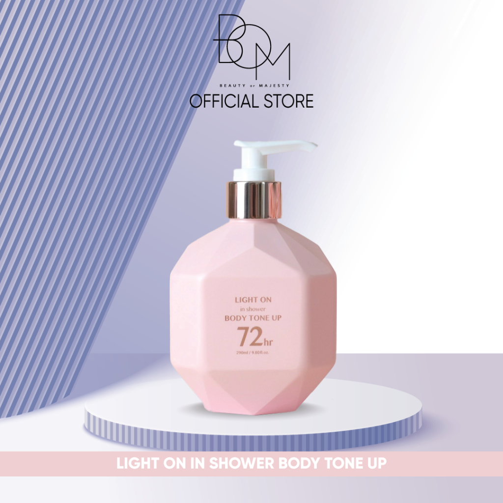 Beauty Of Majesty BOM Light On In Shower Body Tone Up 72 Hours Skin ...