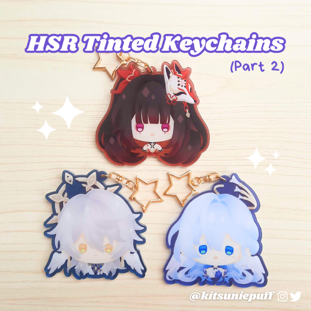 Honkai Star Rail Tinted HSR Keychains 2 🌠 | Shopee Malaysia