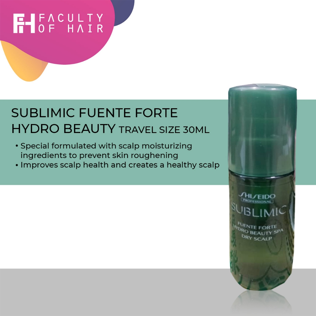 Shiseido Professional Sublimic Fuente Forte Hydro Beauty Travel Size ...