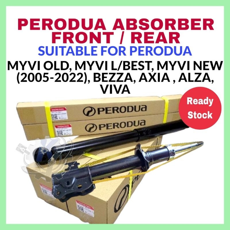 PERODUA MYVI LAMA / LAGI BEST ABSORBER 2005-2017 100% NEW GAS DEPAN ...