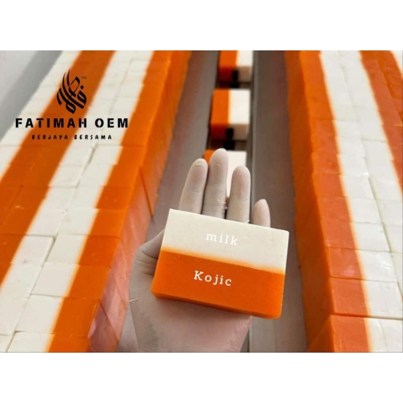 SABUN WHITENING JENAMA ANDA SENDIRI OEM ( MILK.KOJIC) | Shopee Malaysia