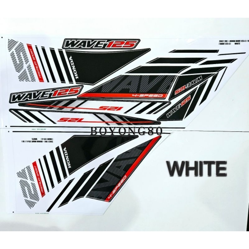 HONDA WAVE 125 S / W125 S CUSTOM DESIGN BATMAN SPECIAL EDITION BODY ...