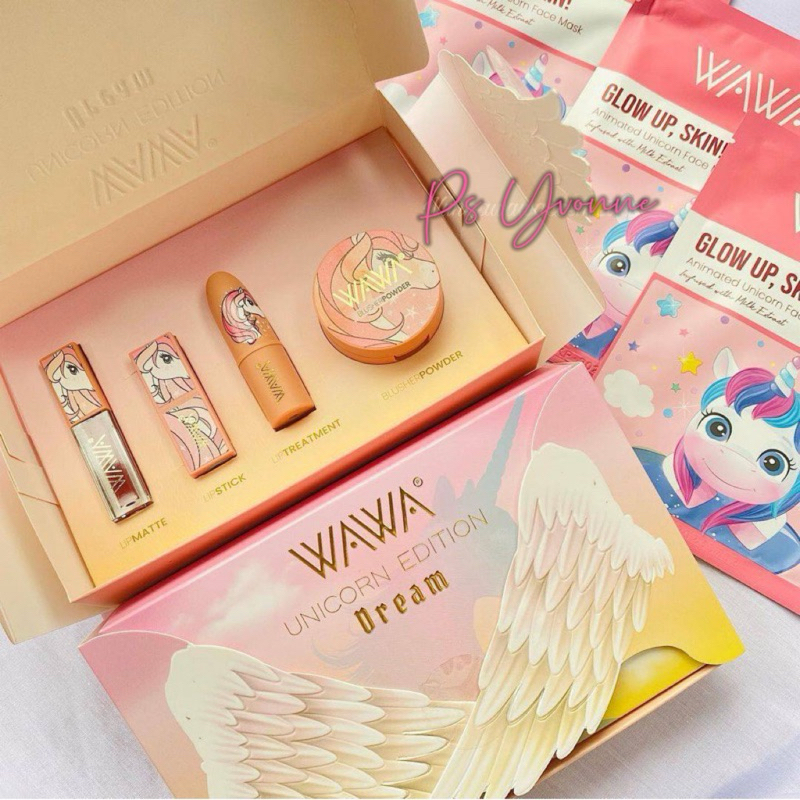 WAWA COSMETICS Unicorn Edition Makeup Set - Dream | Shopee Malaysia
