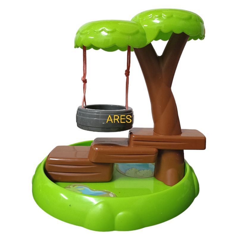 ARES Preloved Happyland Zoo Tree Playset (ELC) | Shopee Malaysia