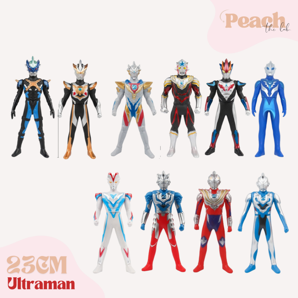 Ultraman Soft Plastic 23cm OEM Tregar Titas Ultraman Z Groob Victory ...