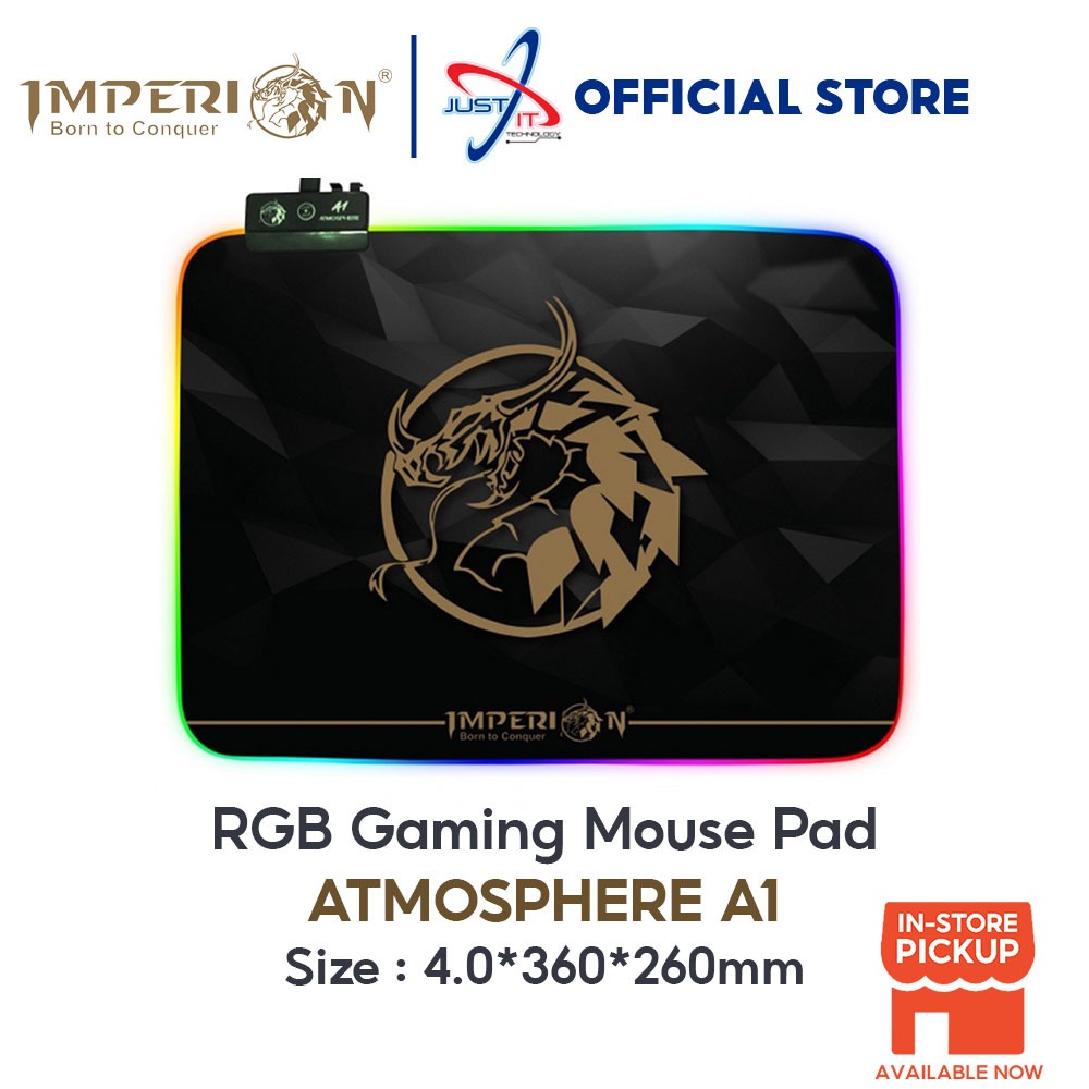 IMPERION Atmosphere A1 RGB Gaming Mouse Pad | Shopee Malaysia