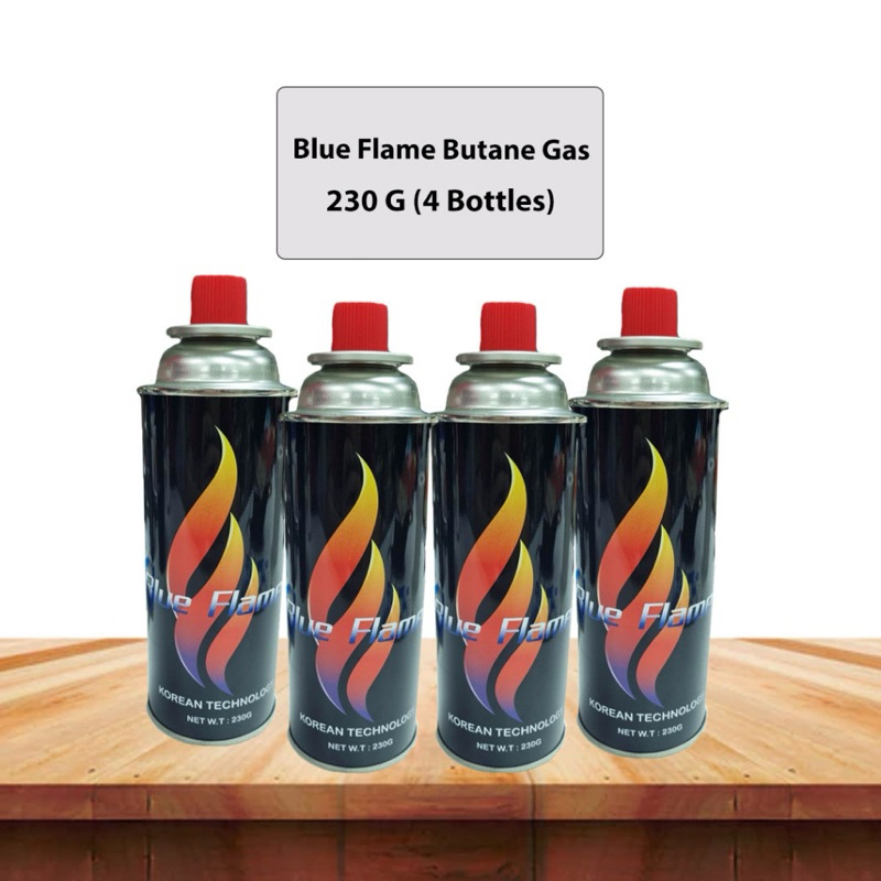 4 Bottle Butane Gas Catridge 230g Made In Korea Gas Tin / Gas Dapur ...