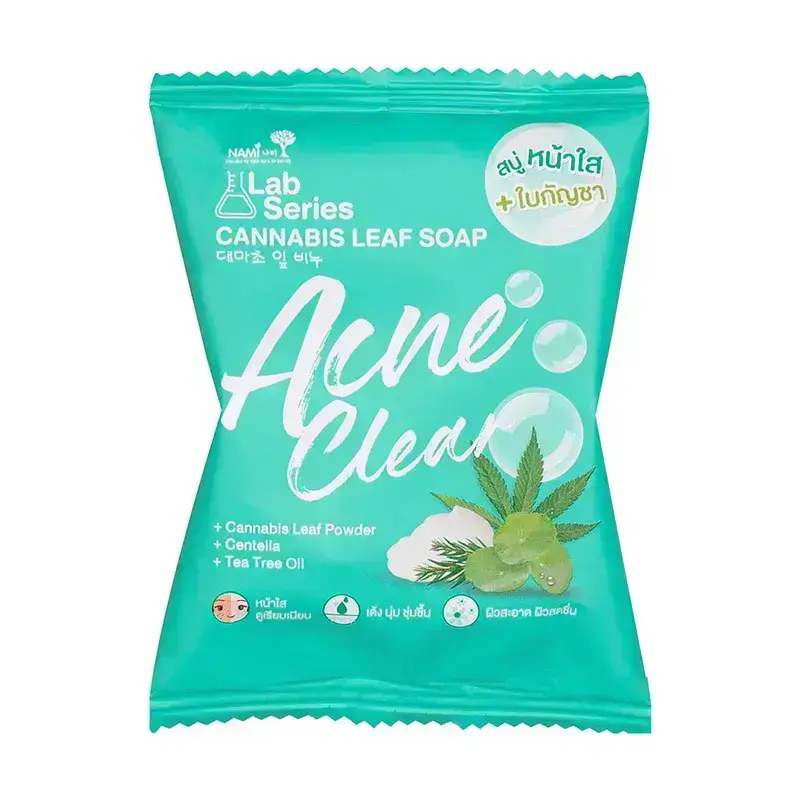 NAMI LAB SERIES Acne Clear Cannabis Leaf Soap / FACE CLEANSER | Shopee ...
