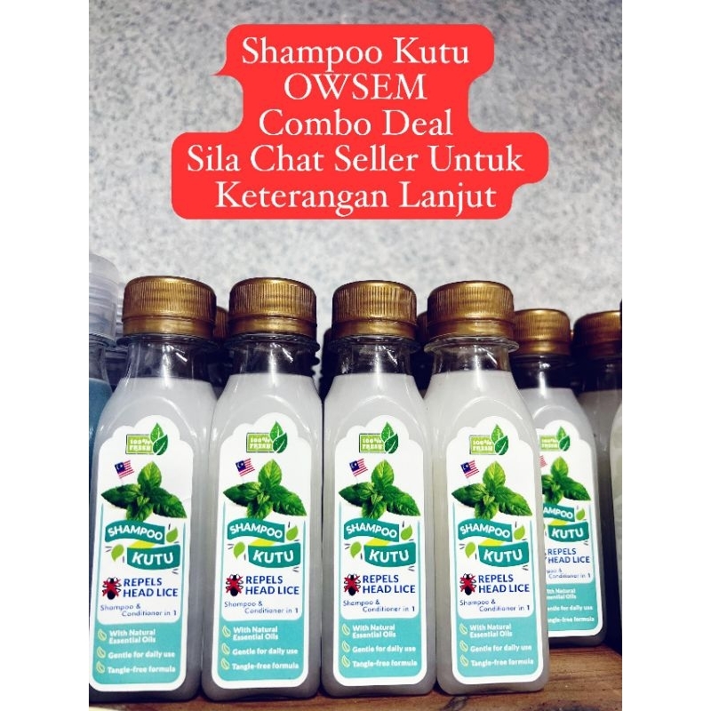 Shampoo Kutu OWSEM Combo Deal | Shopee Malaysia