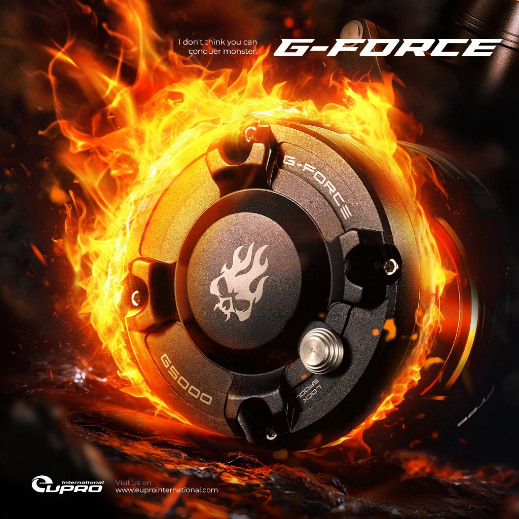 Eupro Overhead Reel G-Force 3000L 3000R 5000L 5000R | Shopee Malaysia