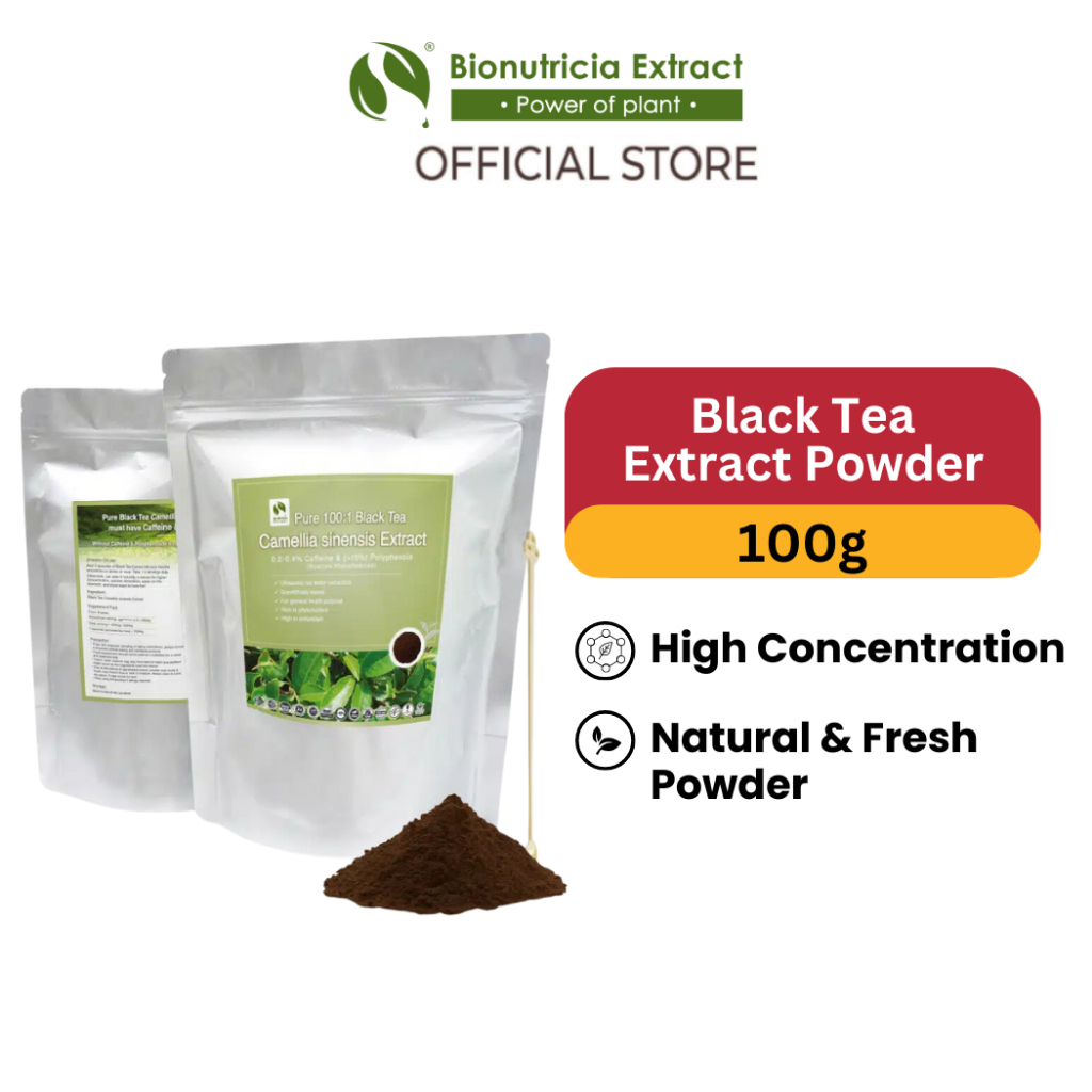 Bionutricia Black Tea Extract Powder 100g | Shopee Malaysia