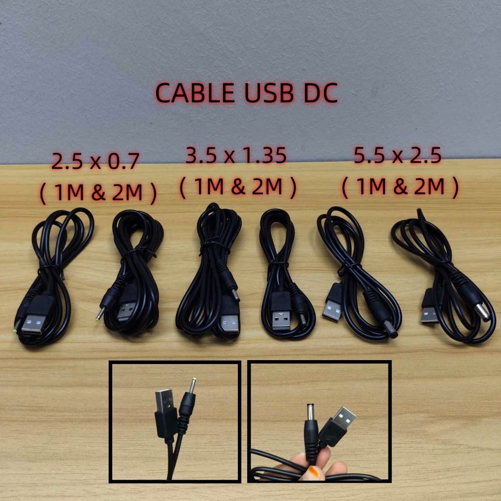 1M / 2M CABLE USB DC CHARGE CABLE HOME APPLICATION WIRE PHONE RADIO ...