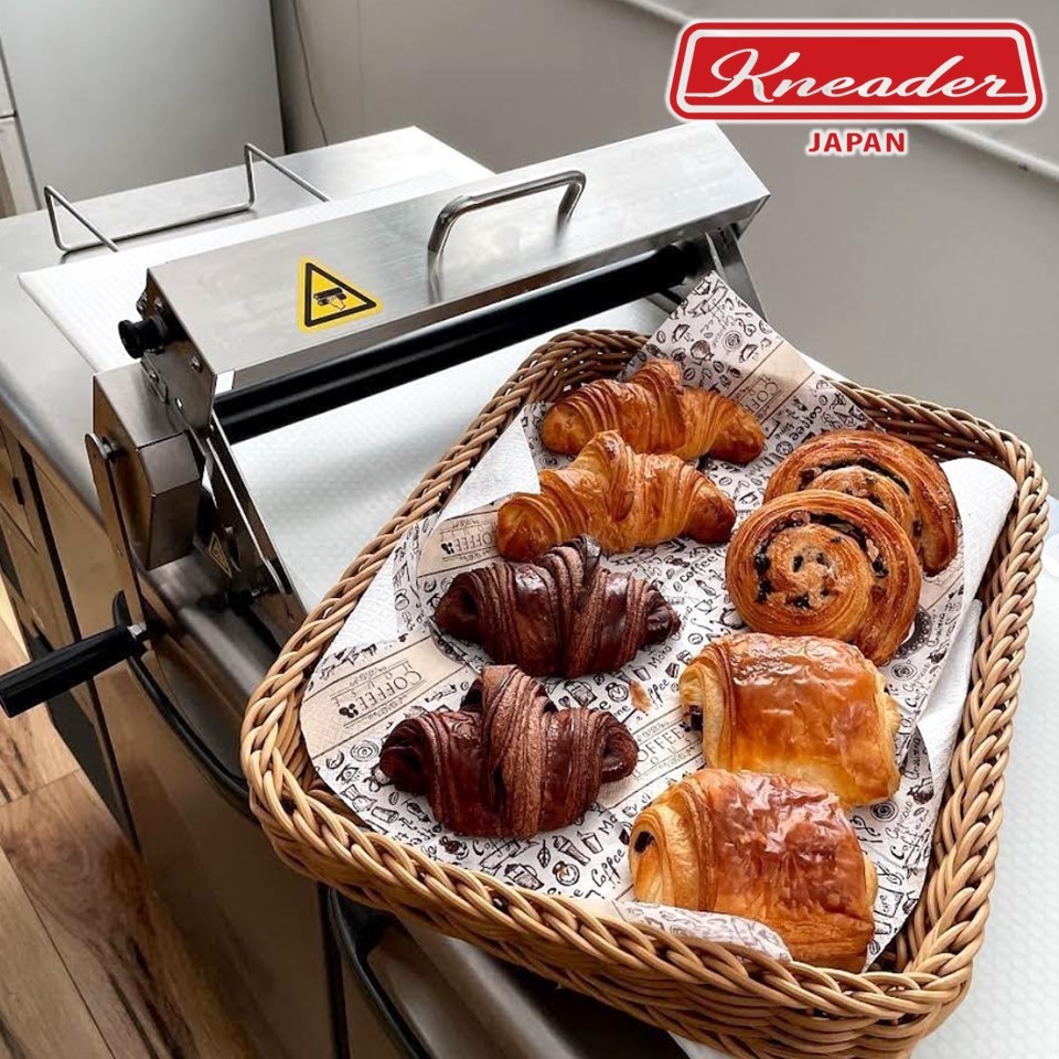 Japan Kneader Dough Sheeter RS201 Manual Operation Stainless Steel ...