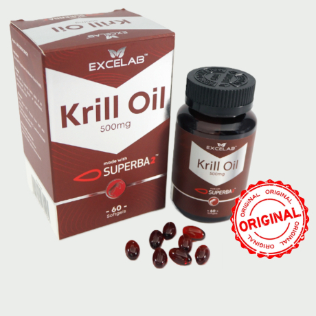 EXCELAB KRILL OIL 500MG SOFTGEL 60S / 2X 60'S | Shopee Malaysia
