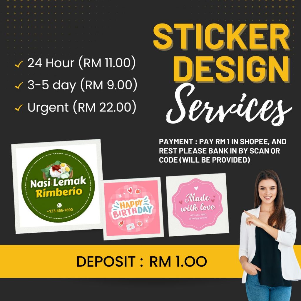 Sticker Designs/ Servis design Stiker | Shopee Malaysia