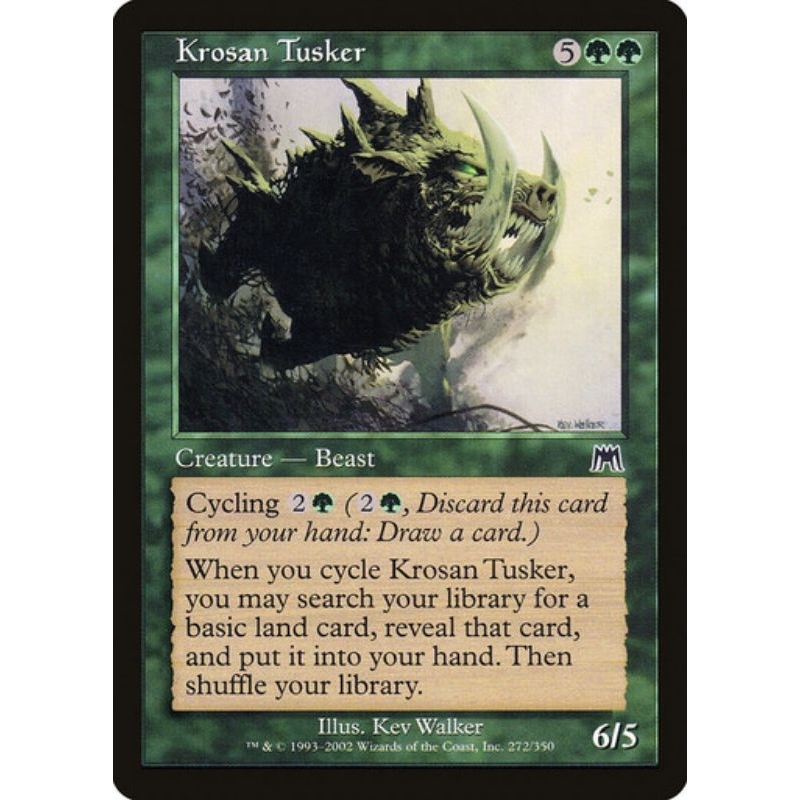 Magic the Gathering - Krosan Tusker (ONS) | Shopee Malaysia