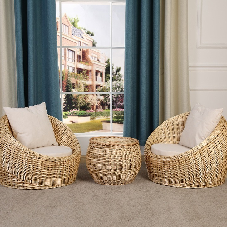 Residential Furniture Rattan Single Sofa Wicker Creative Rattan Chair ...