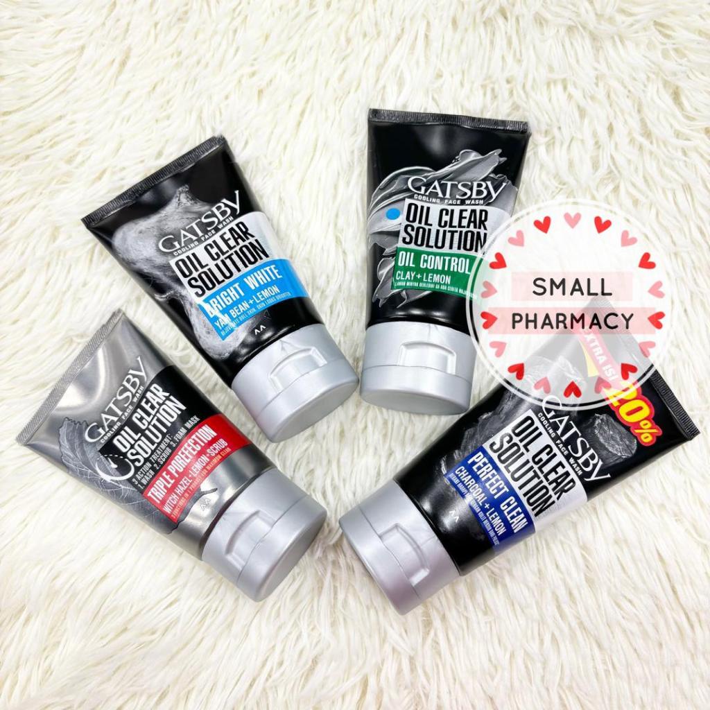 GATSBY Cooling Face Wash Oil Clear Solution 100 g (Perfect Clean ...