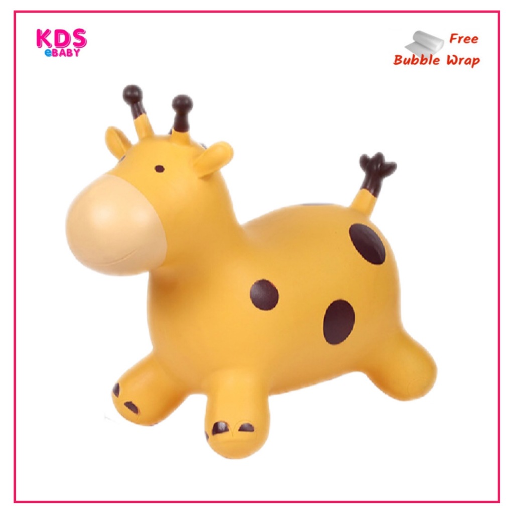 [KDS Baby] Inflatable Silicone Bouncing Horse Ride-On with Hand Pump ...