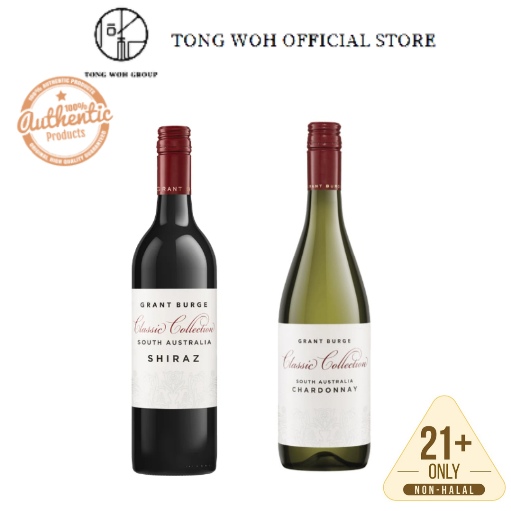 Grant Burge Classic Red+White Wine Bundle 750ML (Shiraz+Chardonnay ...