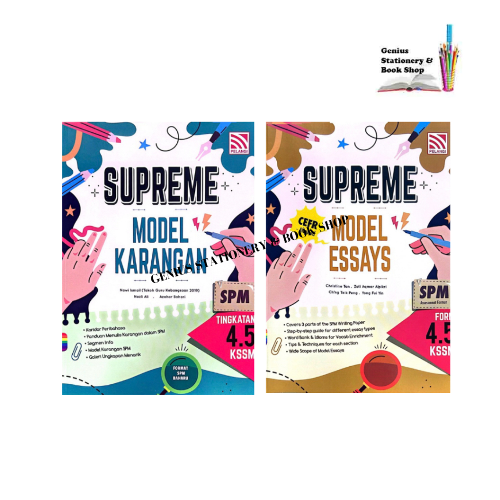 Buku Rujukan: SUPREME 2024 MODEL PENULISAN/ESSAYS SPM TINGKATAN 4,5 ...