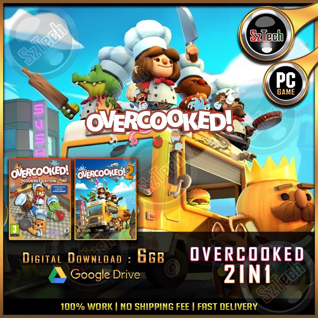 Overcooked Gourmet Edition | Overcooked 2 [PC GAME] 🔥 2in1🔥[ DIGITAL ...
