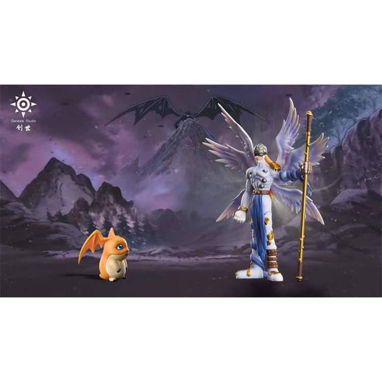Genesis Studio - Angemon & Patamon Digimon Series 001 Resin Statue GK ...