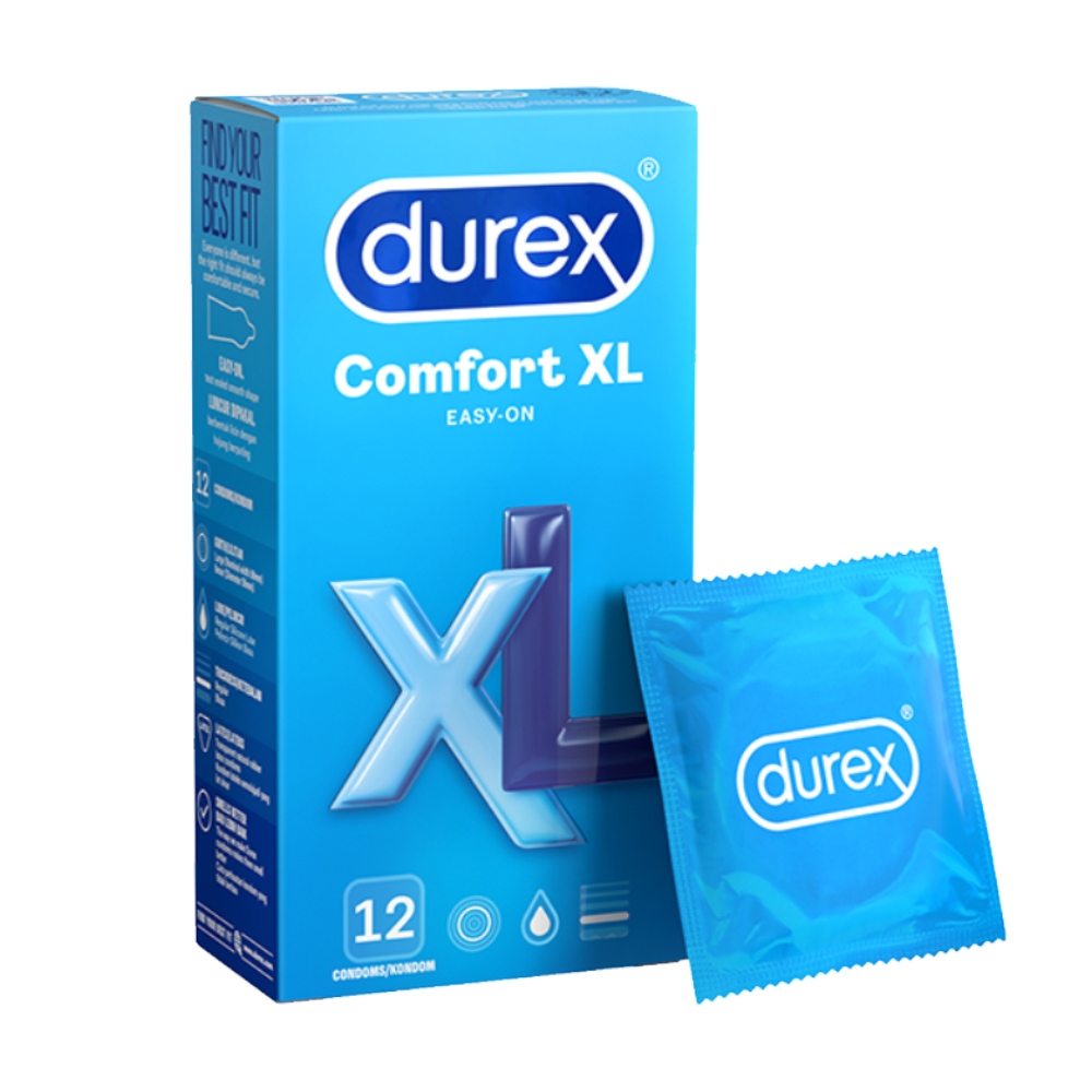 Durex Comfort XL Condoms 12s (Exp : Sep 2025) | Shopee Malaysia