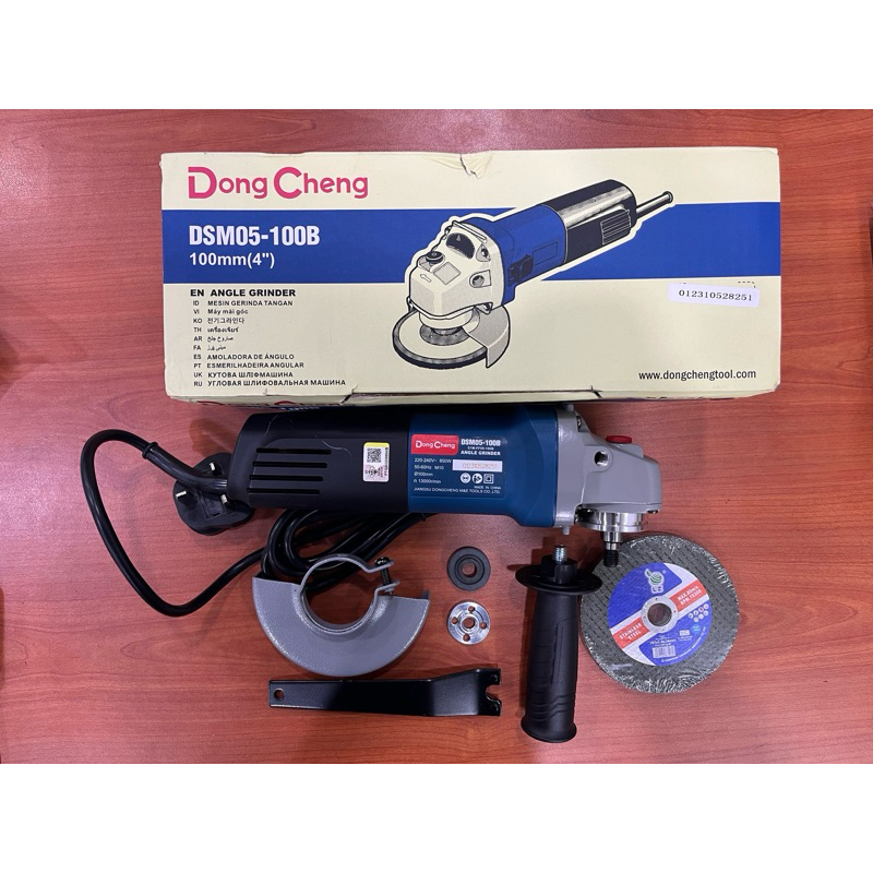 Heavy Duty Dongcheng Mesin Potong Besi 4” / Angle Grinder DSM05-100B ...