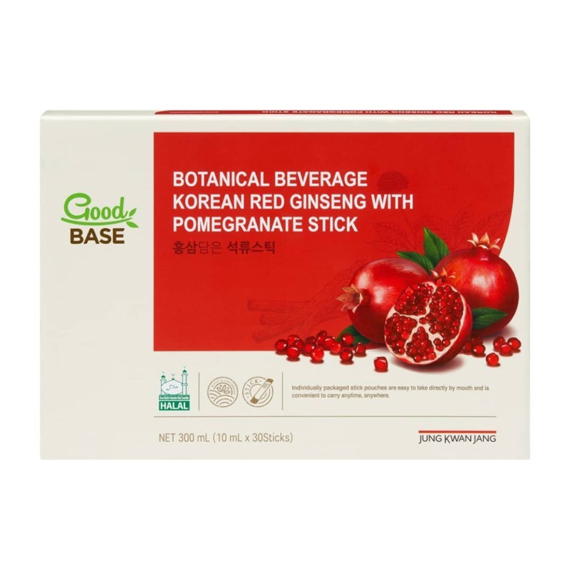 Jung Kwan Jang Goodbase Korean Red Ginseng Pomegranate Stick (10mL x 30 sticks) | Shopee Malaysia