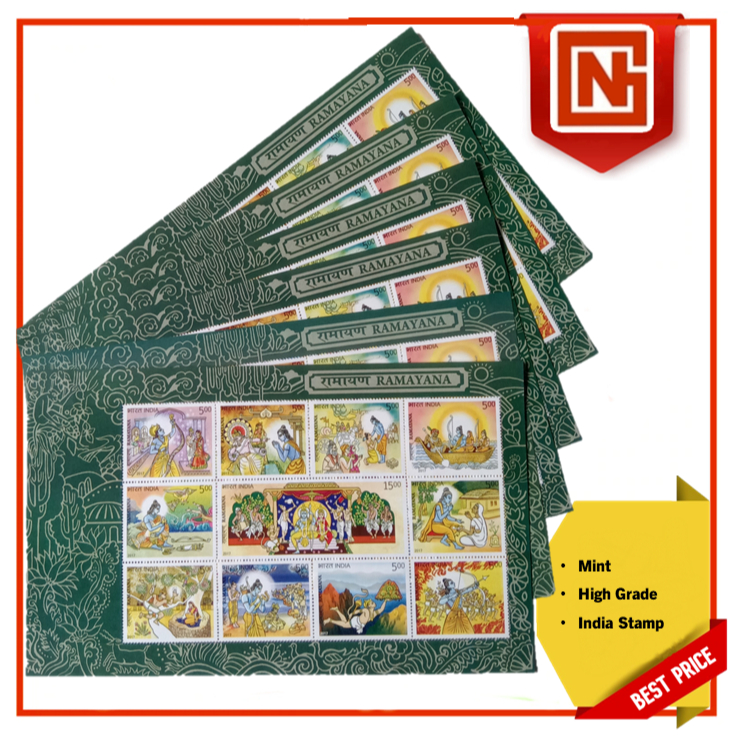 Collectible Setem/ Stamp Sheet Ramayana From India | Shopee Malaysia