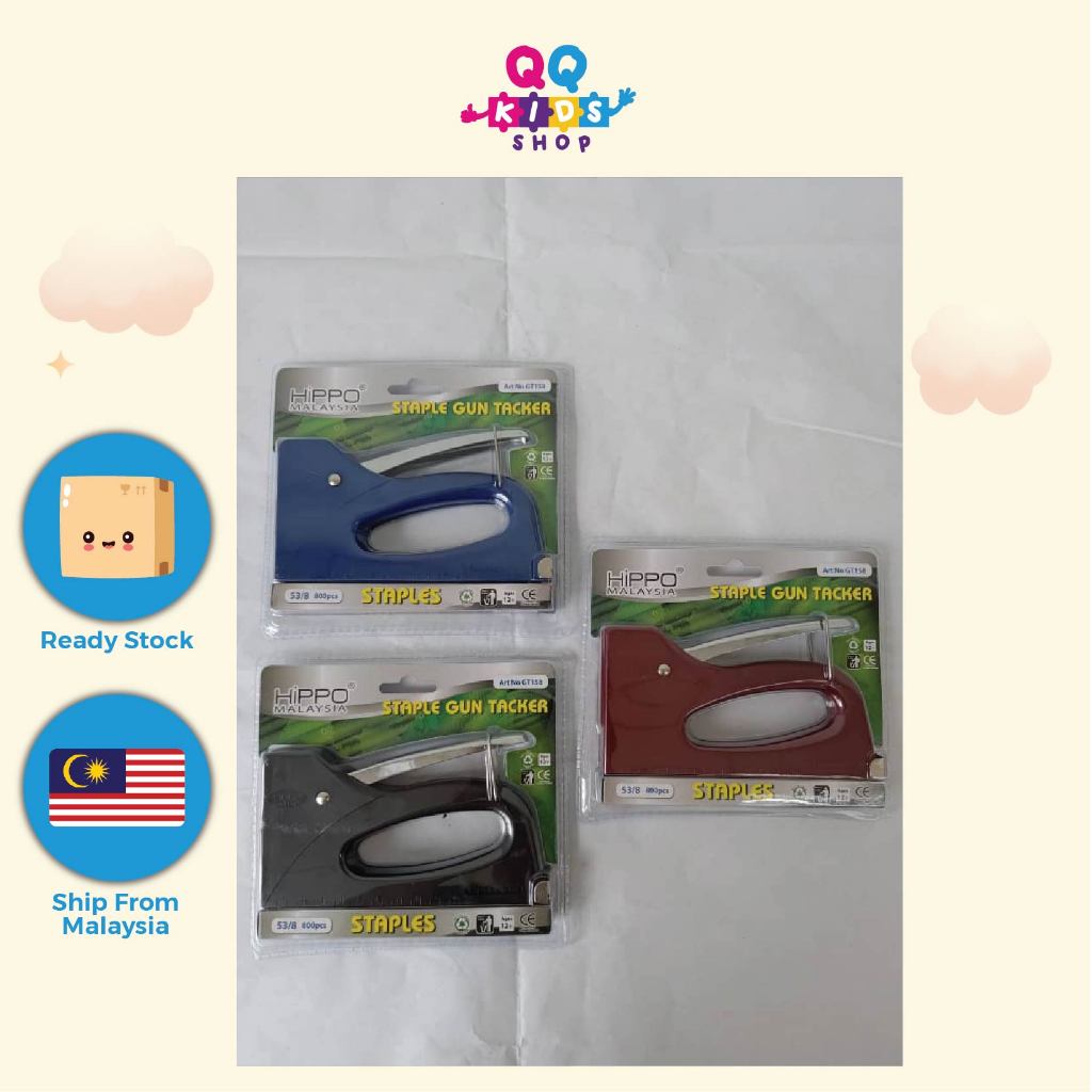 Hippo Staple Gun Tacker ( GT158 ) | Shopee Malaysia