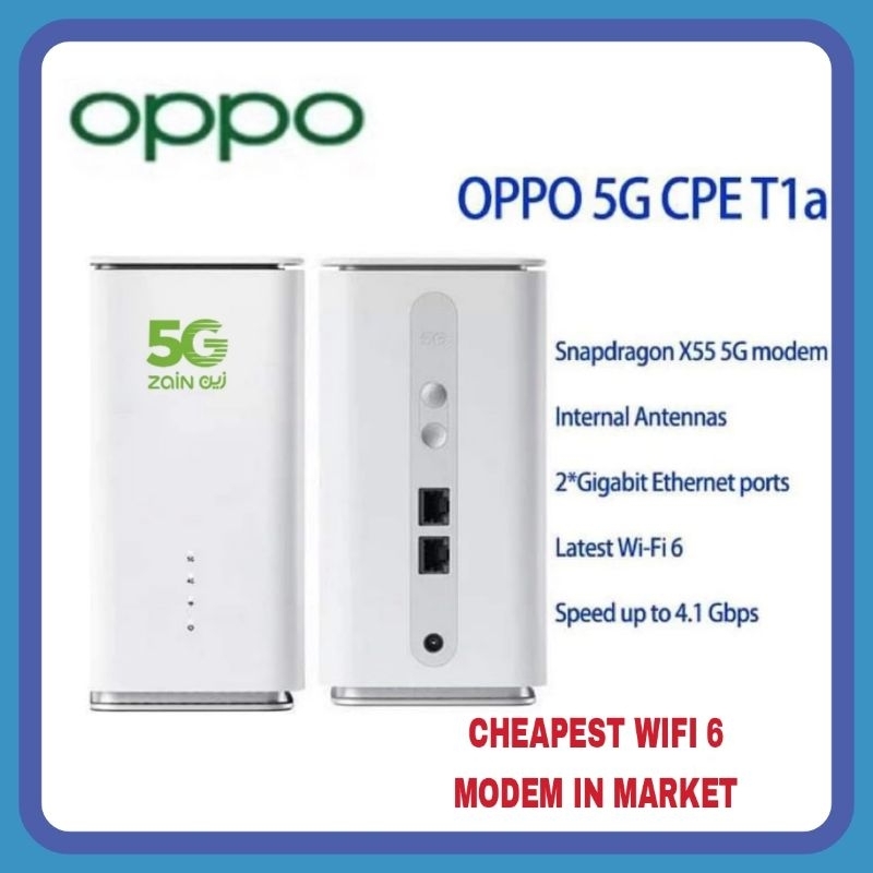 Oppo T1A 5G Dual Wifi Mode Wifi 6 Modem Router | Shopee Malaysia