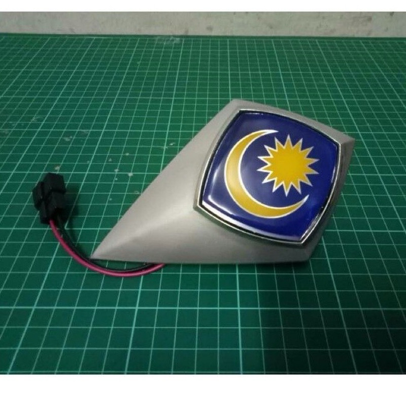 SAGA 12V LOGO LAMP Proton Saga Lama Magma 12V Front Emblem Logo With ...