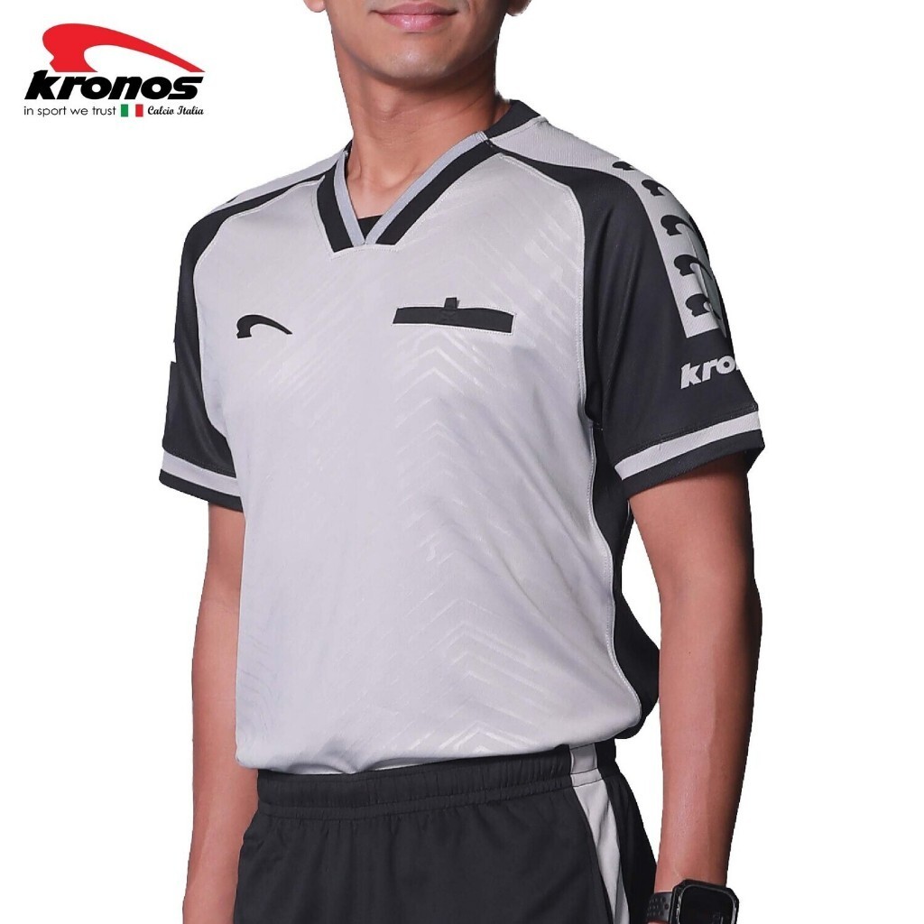 Kronos Offical 2024 Referee Jersey Grey | Shopee Malaysia