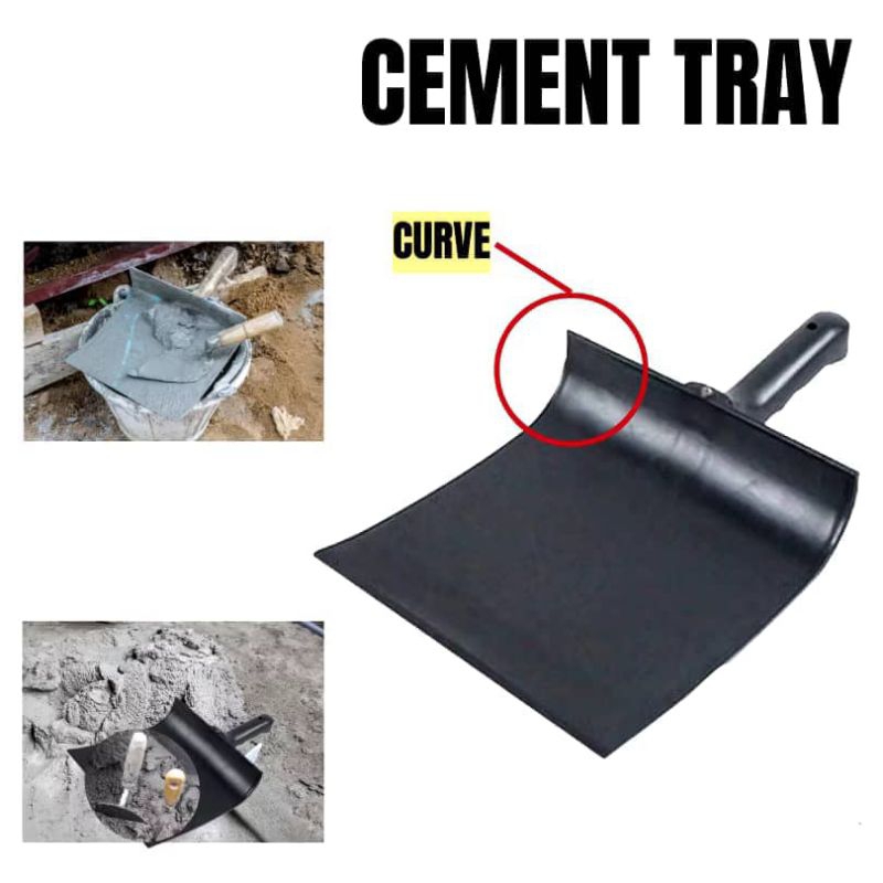 PVC Cement Tray Curve/ Dulang Simen/ Tray Sudu | Shopee Malaysia